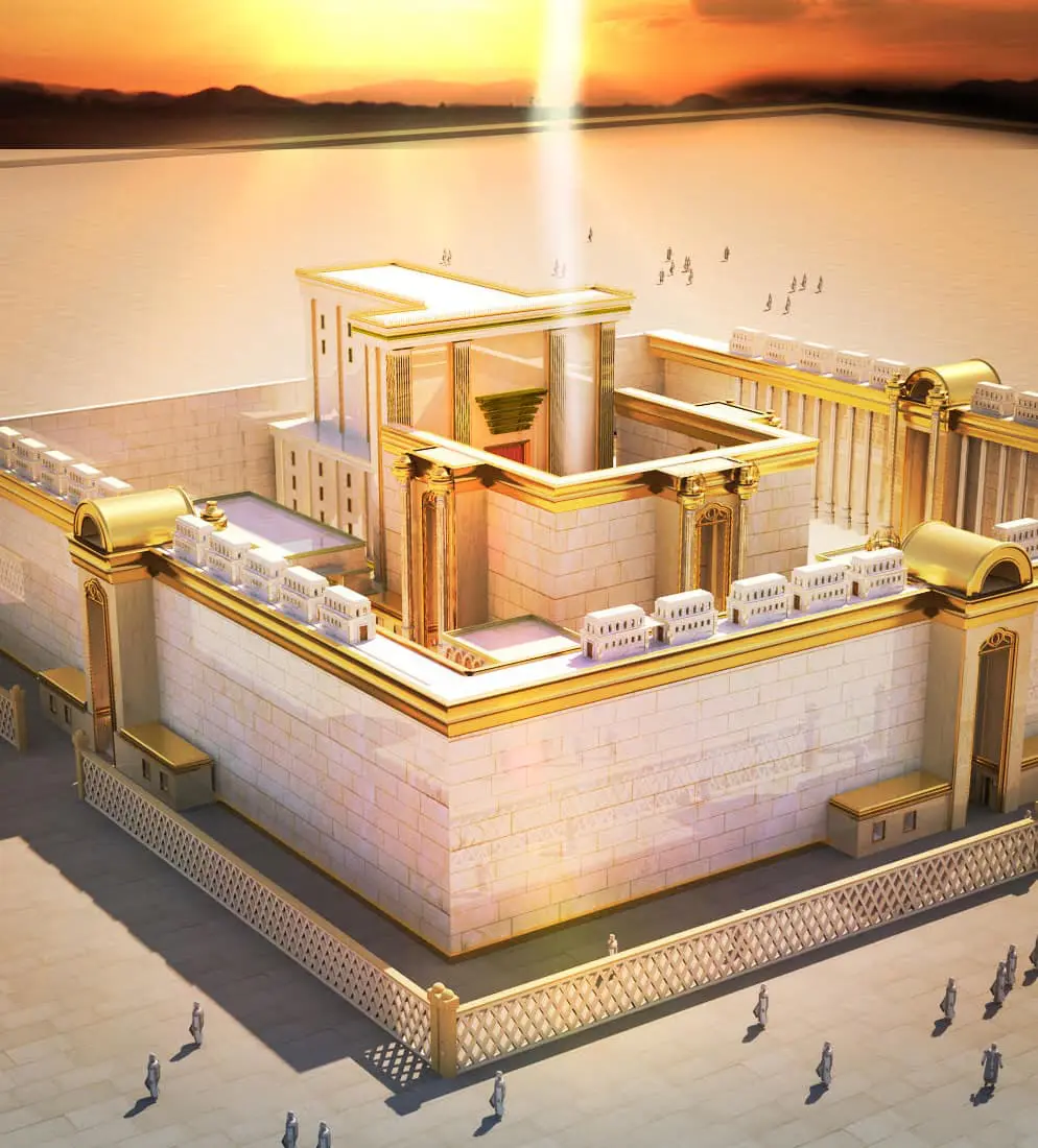 Dibujo Del Templo De Jerusalén
